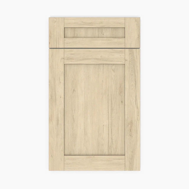 Armoire du haut en mélamine Grain Shaker, chêne salé, Salt Oak ...